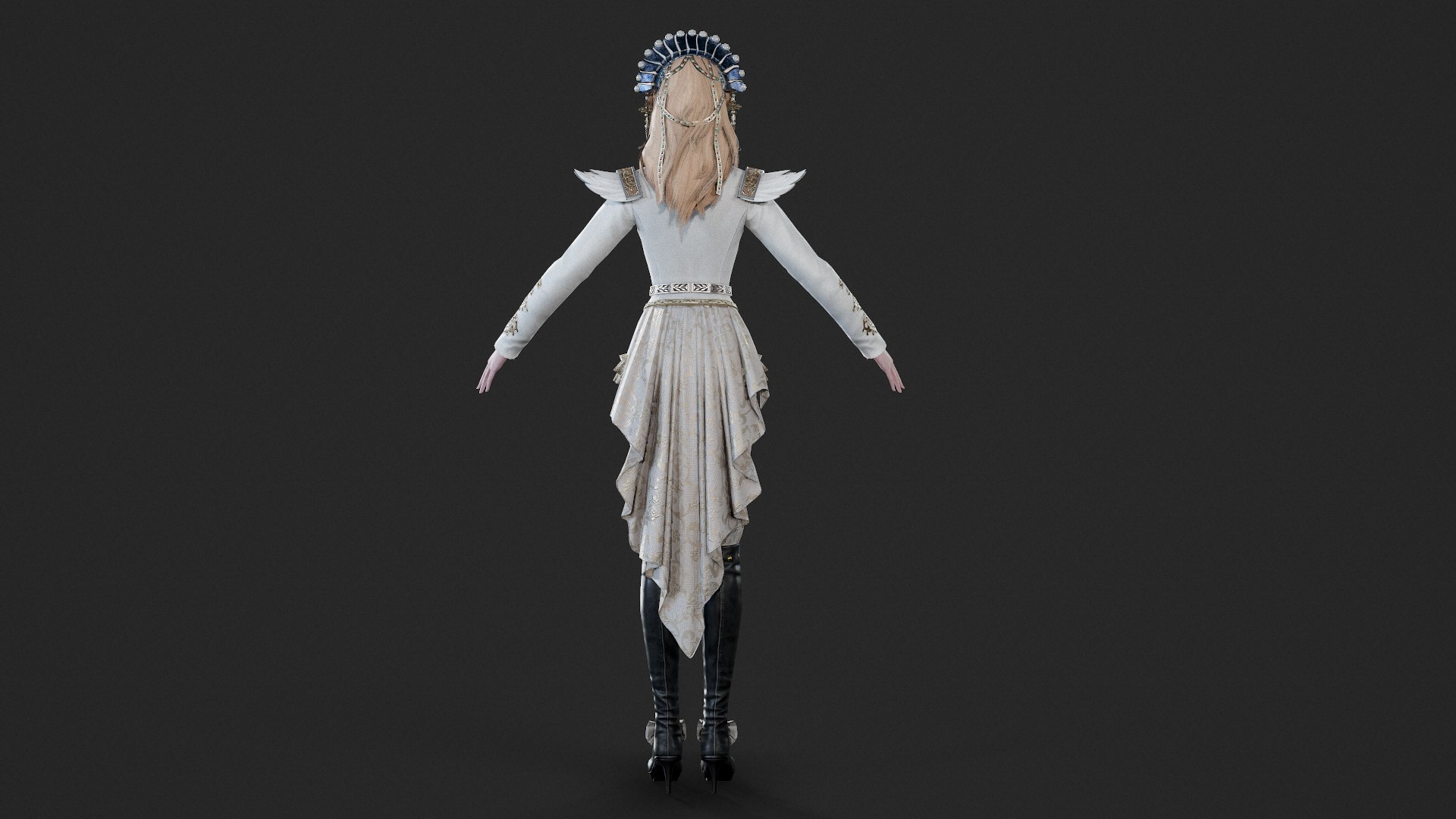 Beauty Princess 3D Model - TurboSquid 2145700