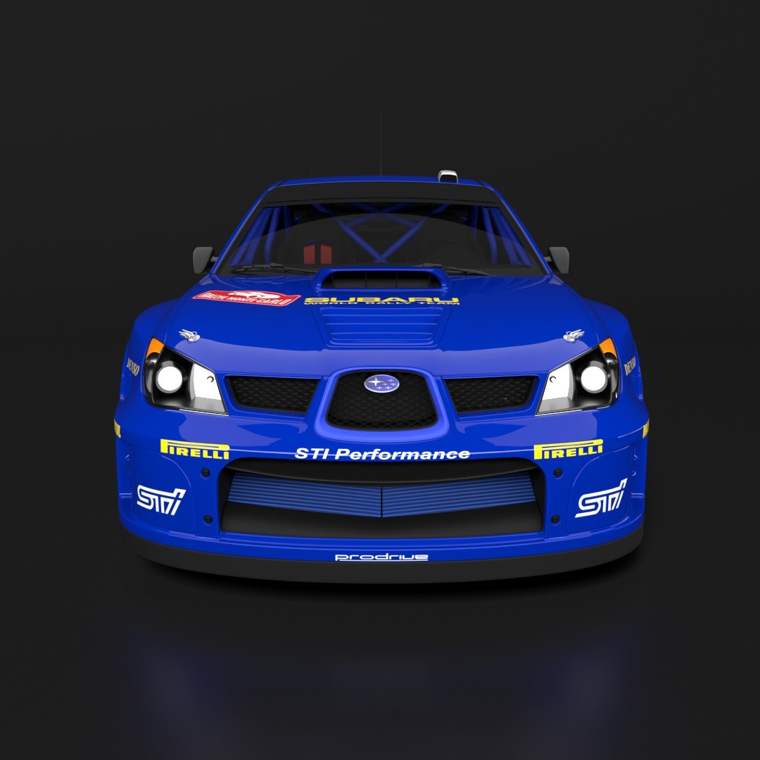 Subaru Impreza WRX STI Rally 3D Model - TurboSquid 2379465