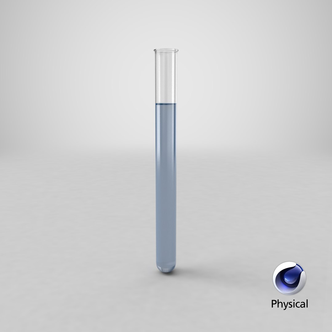 3D Test Tube - TurboSquid 1622326