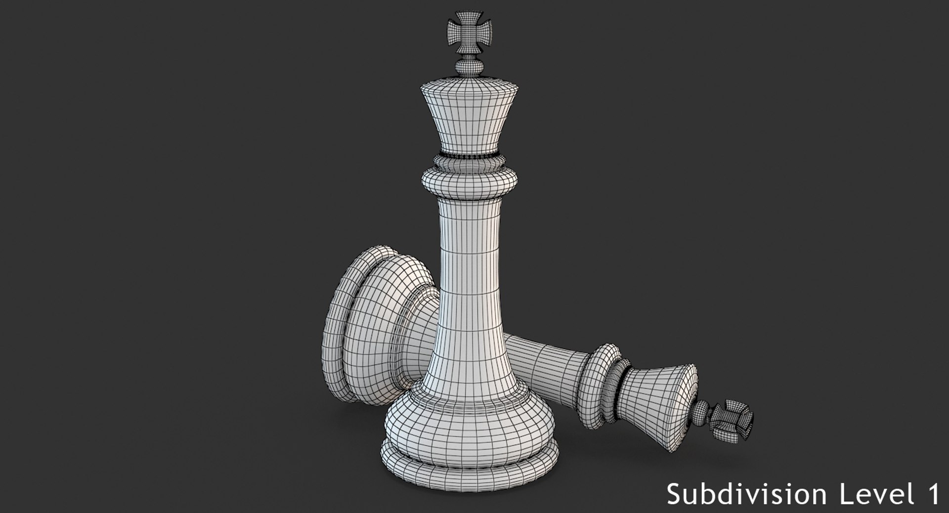 3D Chessmen King Chess Model - TurboSquid 1425680