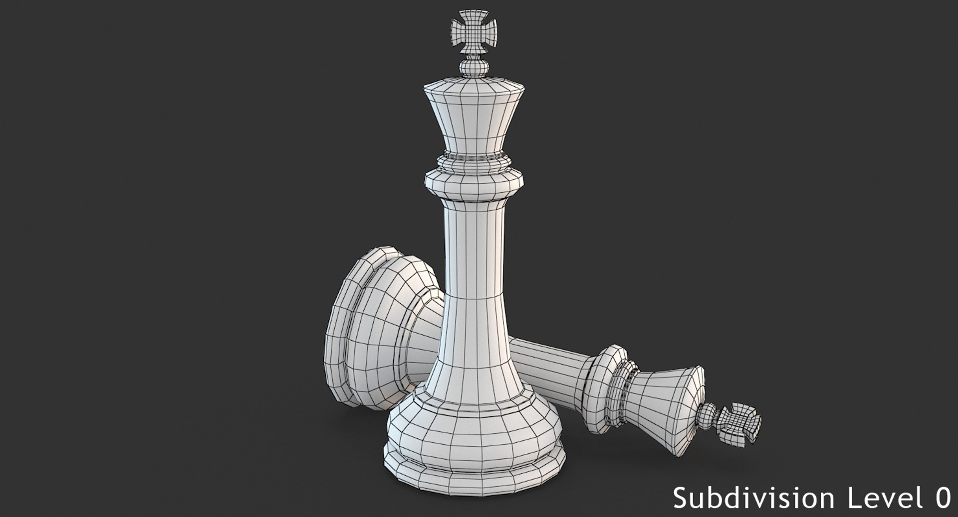 3D Chessmen King Chess Model - TurboSquid 1425680