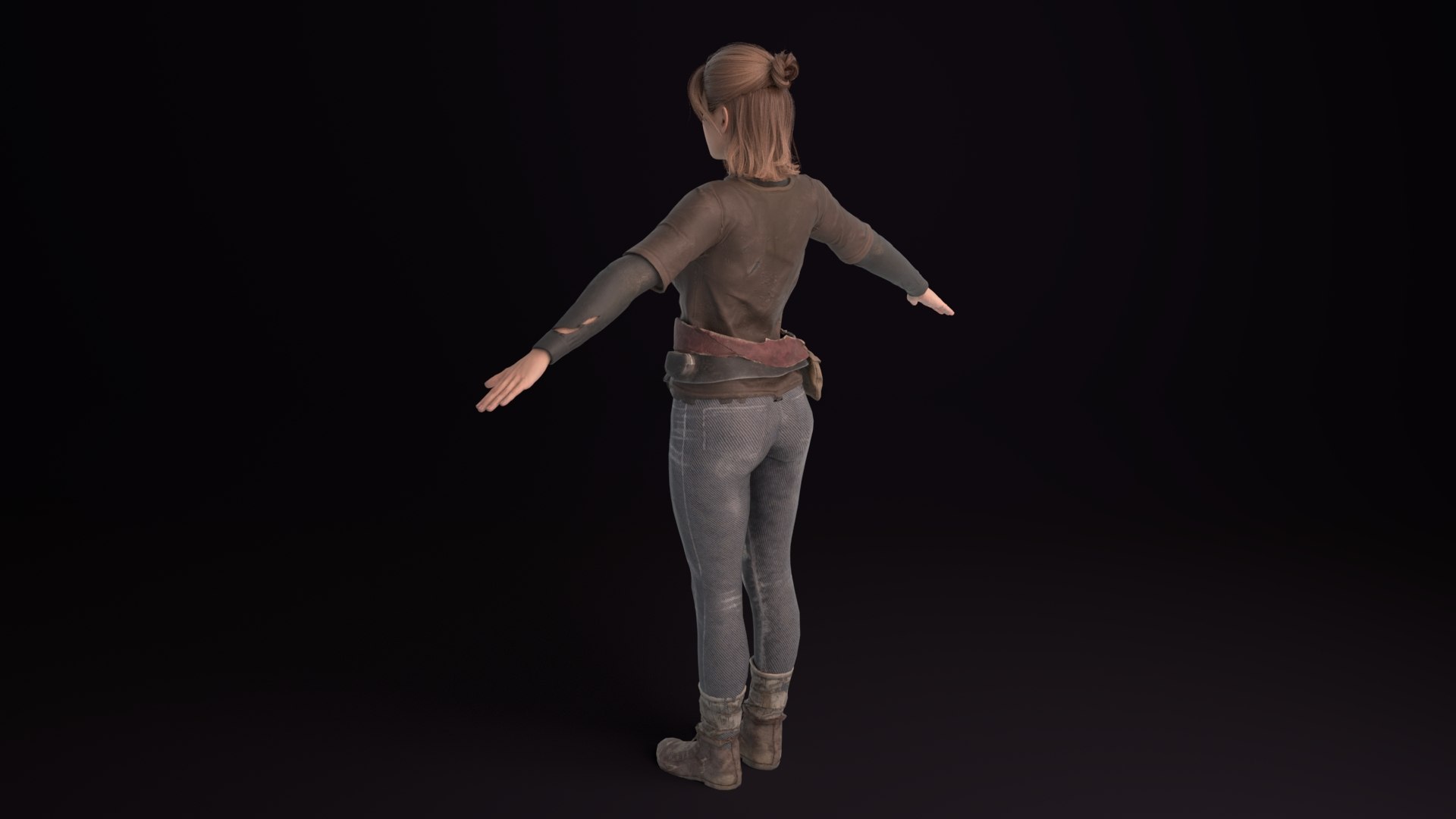 3D Model Apocalypse Female - TurboSquid 2249897