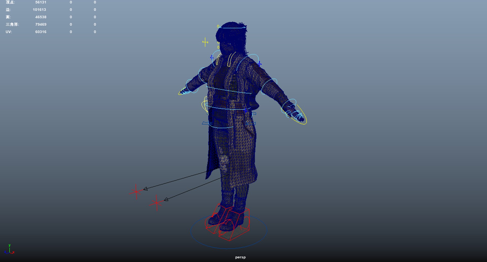 3D Model Apocalypse Female - TurboSquid 2249897