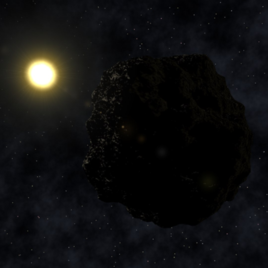 Asteroid Polygons C4d