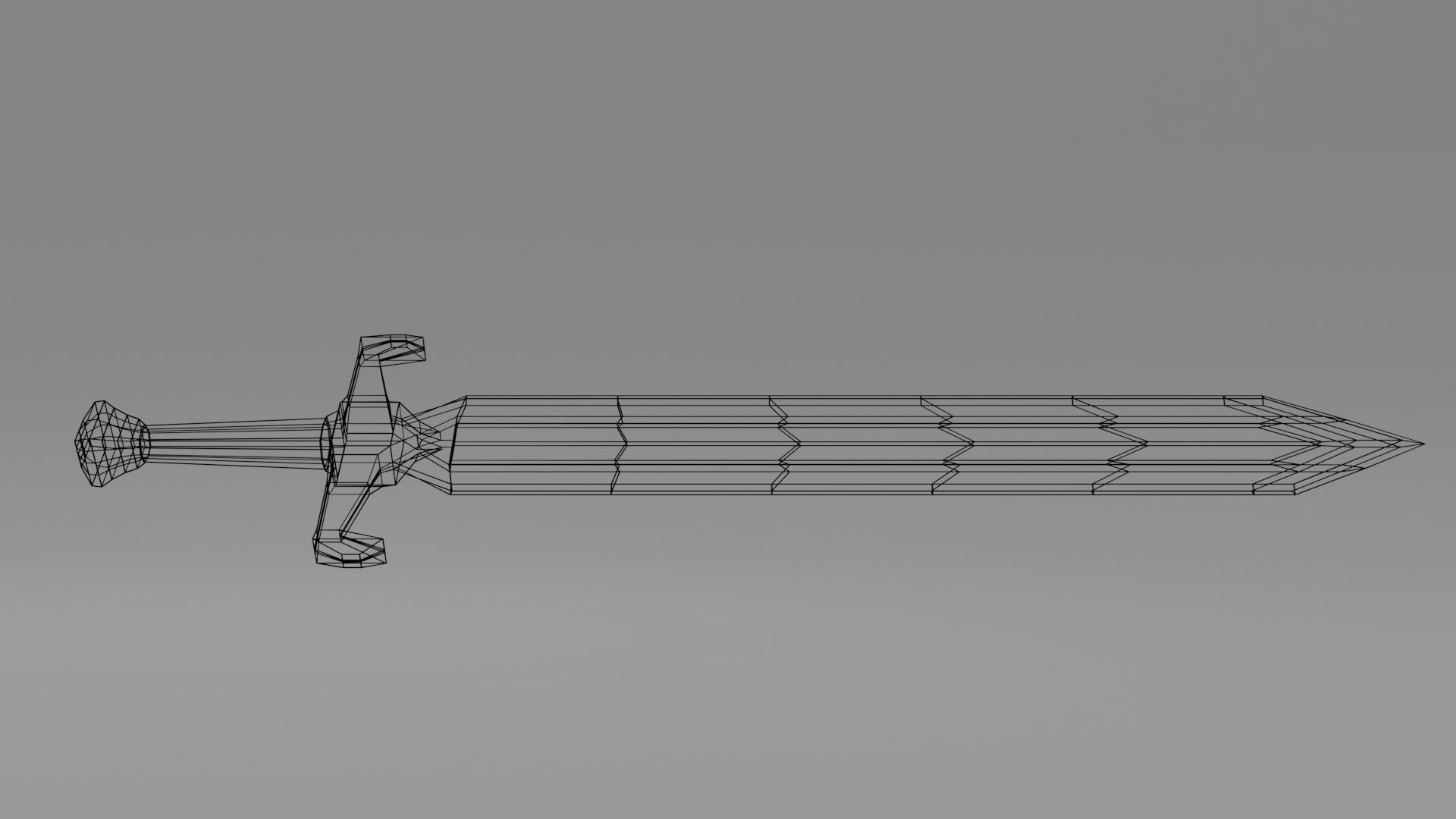 Sword longsword 3D model - TurboSquid 1664417