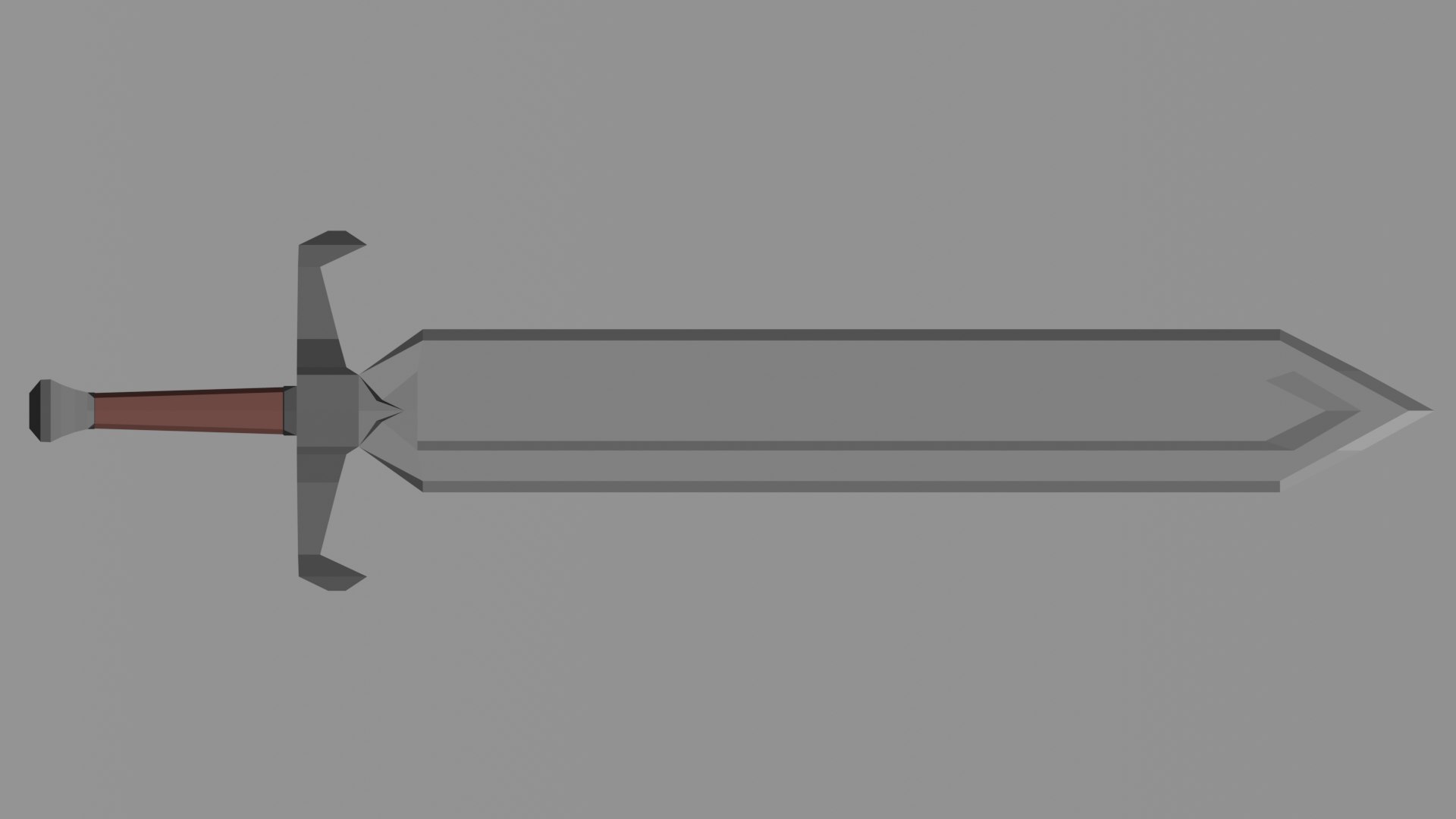 Sword longsword 3D model - TurboSquid 1664417