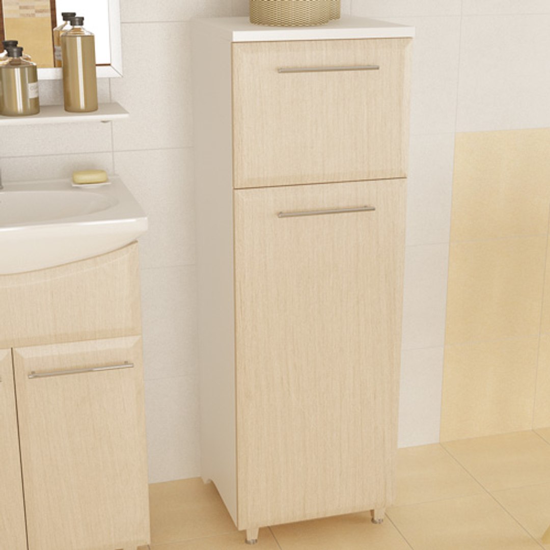 bathroom set 03 3d model