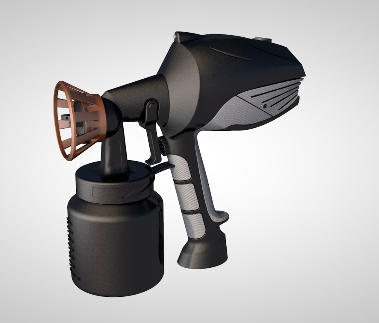 3D Paint Spray Sprayer - TurboSquid 1443183