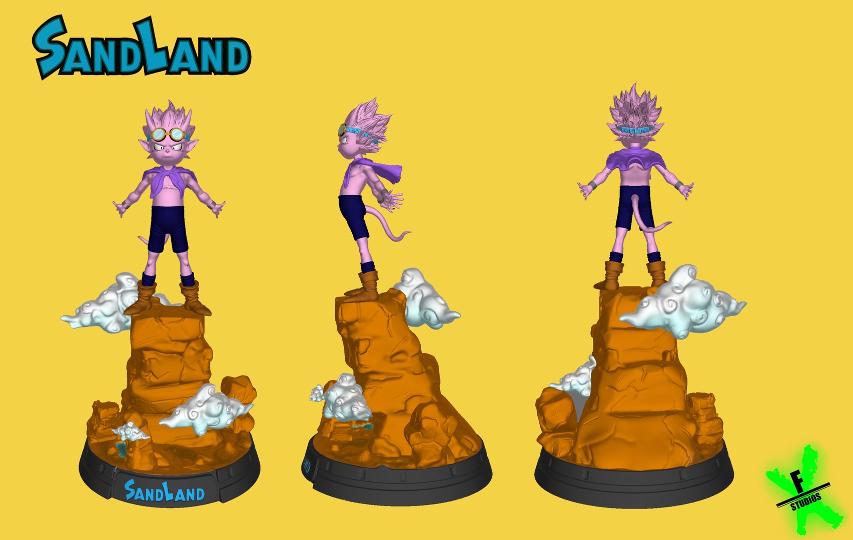 SANDLAND EX AKIRA TORIYAMA3D模型 - TurboSquid 2031506