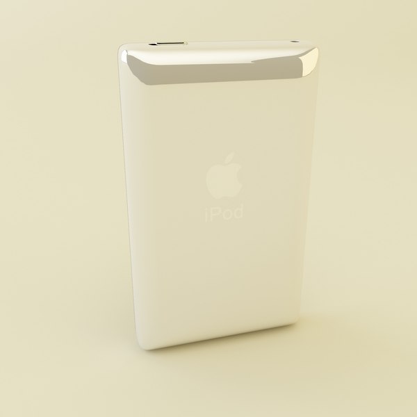 3d model apple ipod classic 160gb