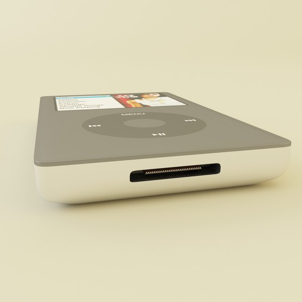3d model apple ipod classic 160gb