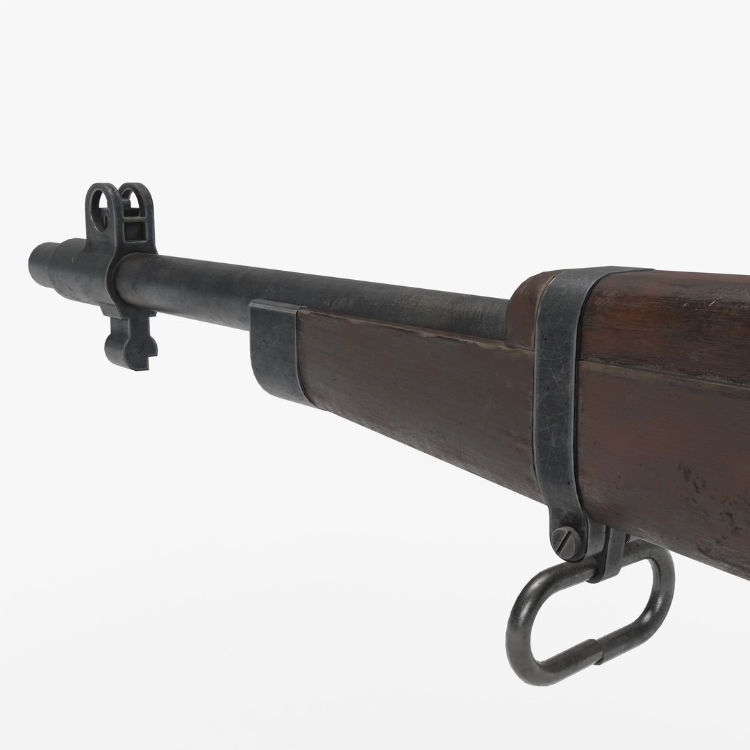 3D Lee Enfield SMLE - TurboSquid 2410683