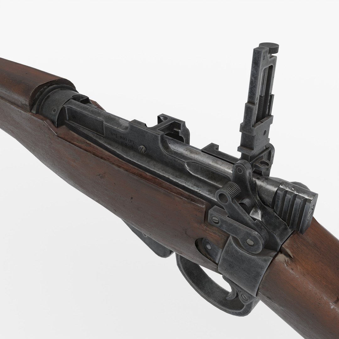 3D Lee Enfield SMLE - TurboSquid 2410683