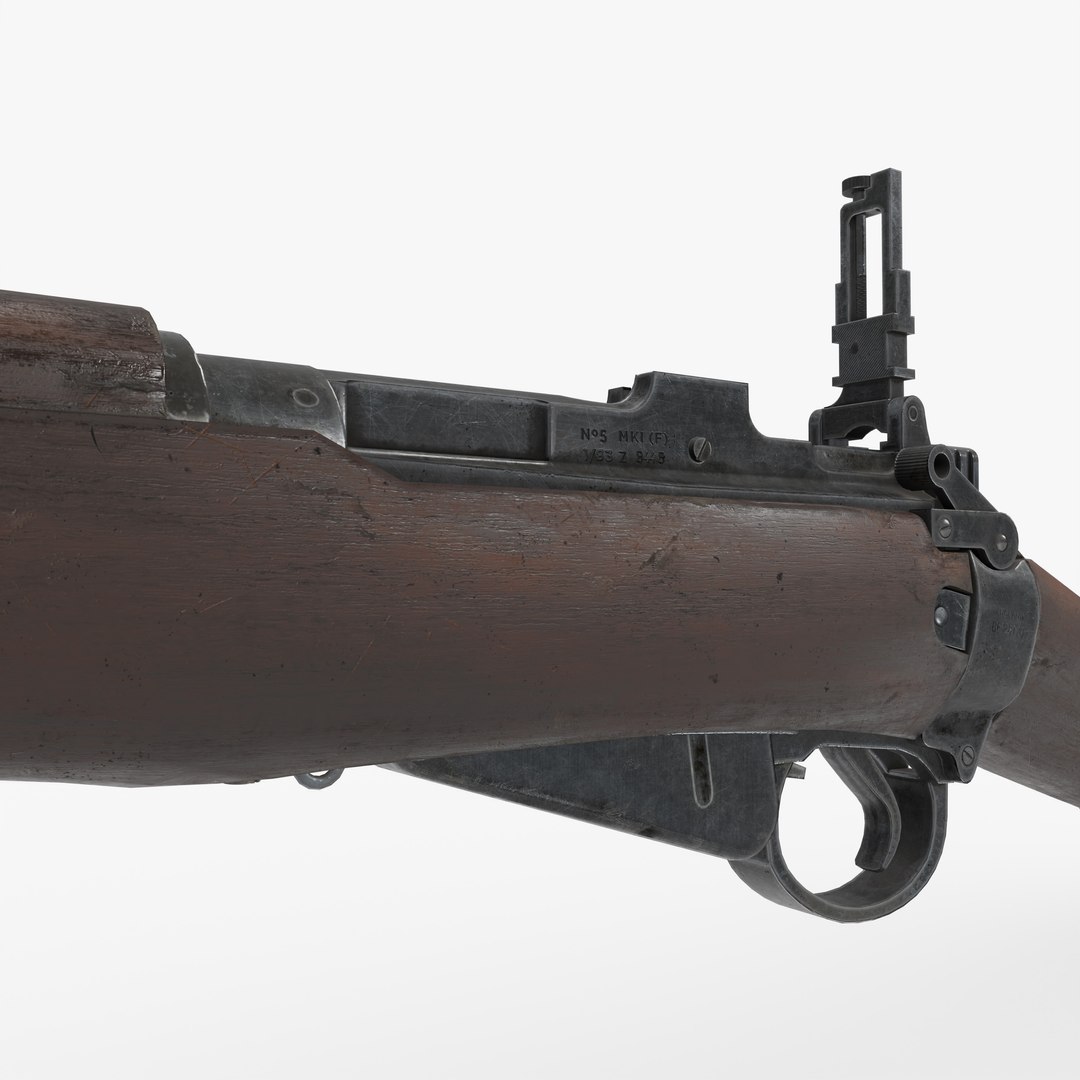 3D Lee Enfield SMLE - TurboSquid 2410683