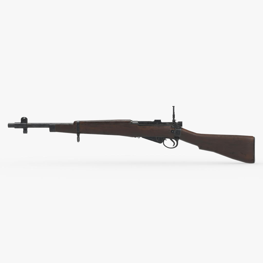 3D Lee Enfield SMLE - TurboSquid 2410683