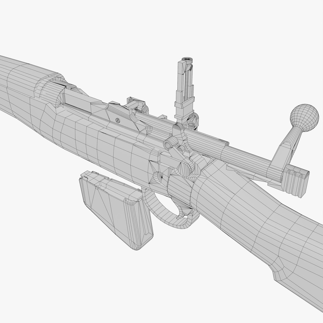 3D Lee Enfield SMLE - TurboSquid 2410683