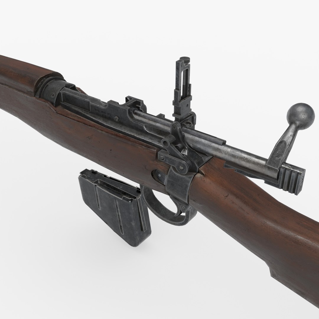 3D Lee Enfield SMLE - TurboSquid 2410683