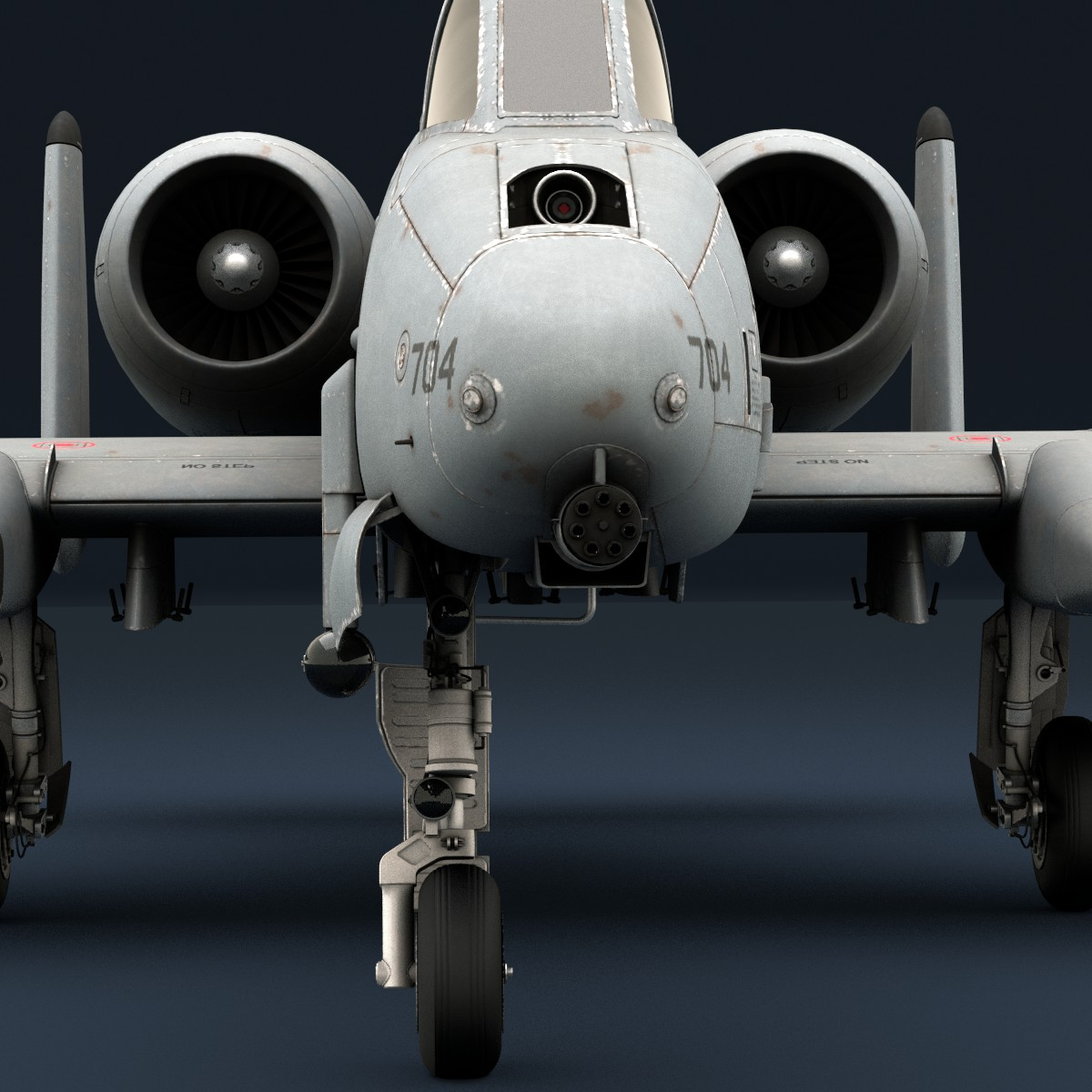 3D model a-10 thunderbolt warthog - TurboSquid 1303926