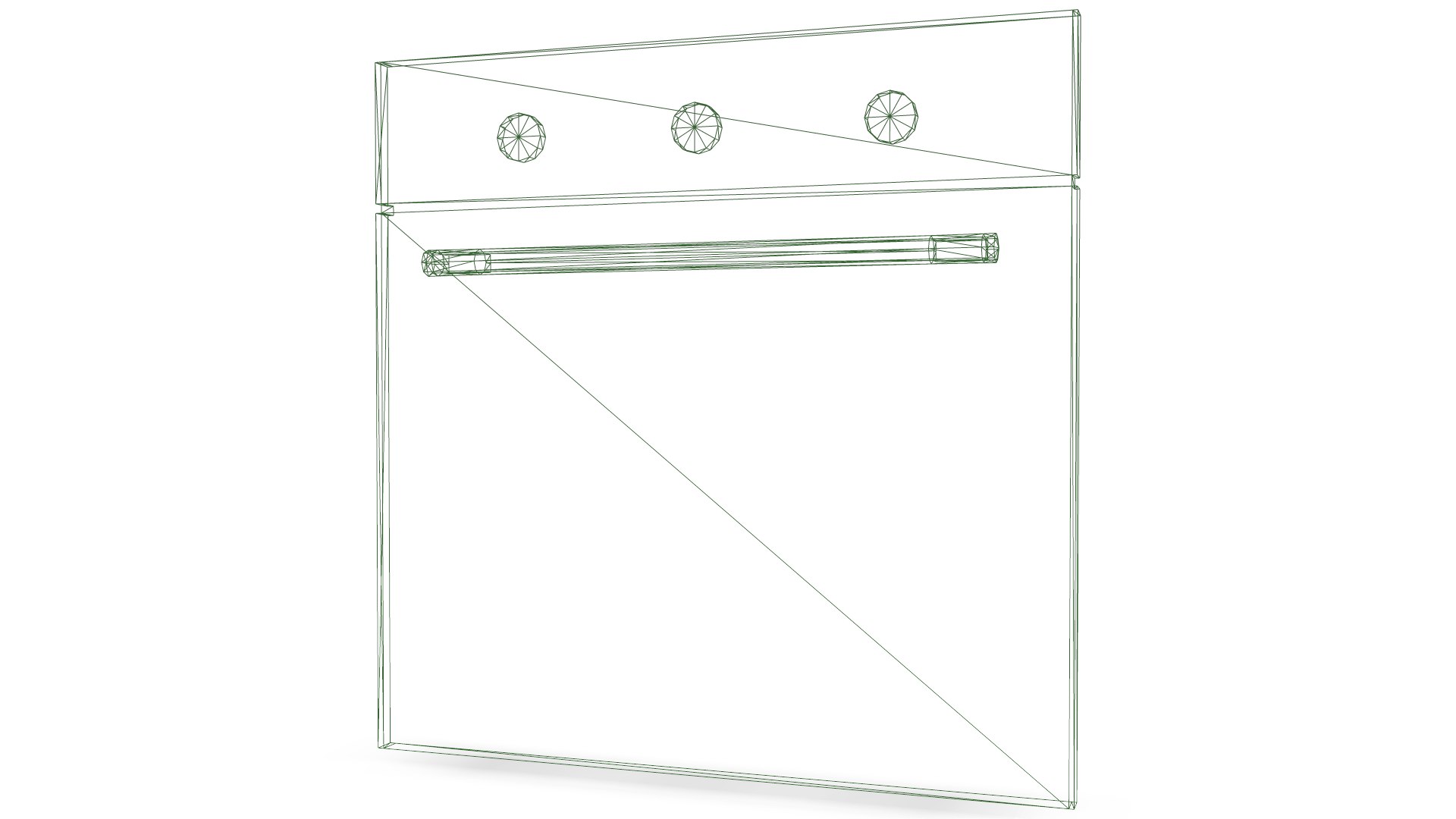 Wall Oven WO60676 Model - TurboSquid 1906381