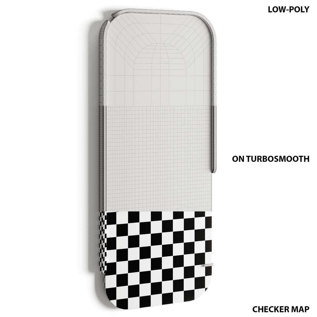 PRADDY MIRROR ARIZONA I 3D Model - TurboSquid 1892826