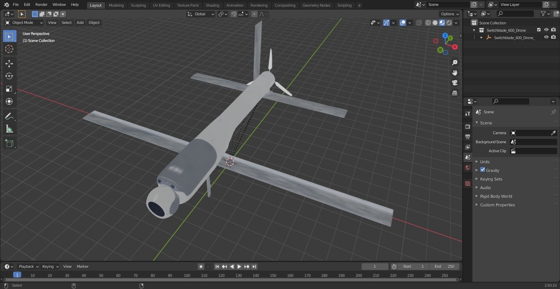 Switchblade 600 Drone 3D model - TurboSquid 1956112