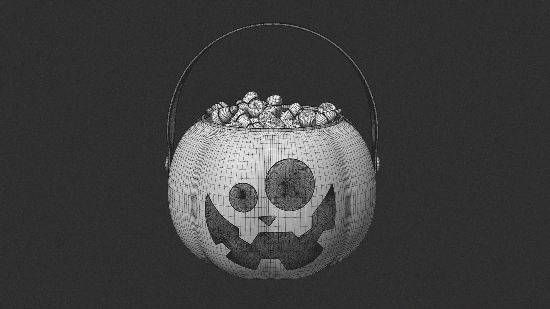 Halloween Jack O Lantern Pumpkin Bundle 3D - TurboSquid 2131445