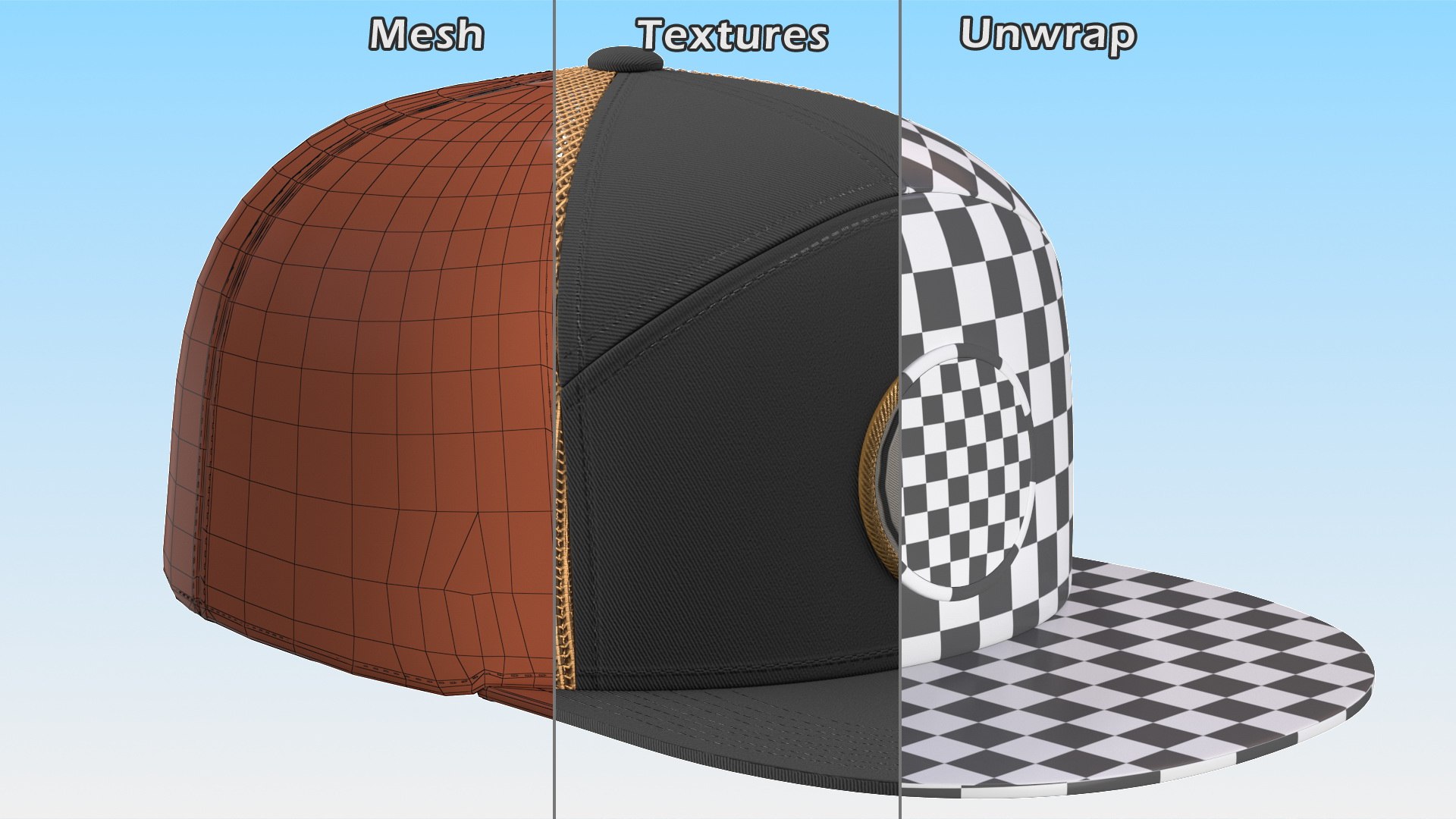Baseball Caps Collection model - TurboSquid 1799475