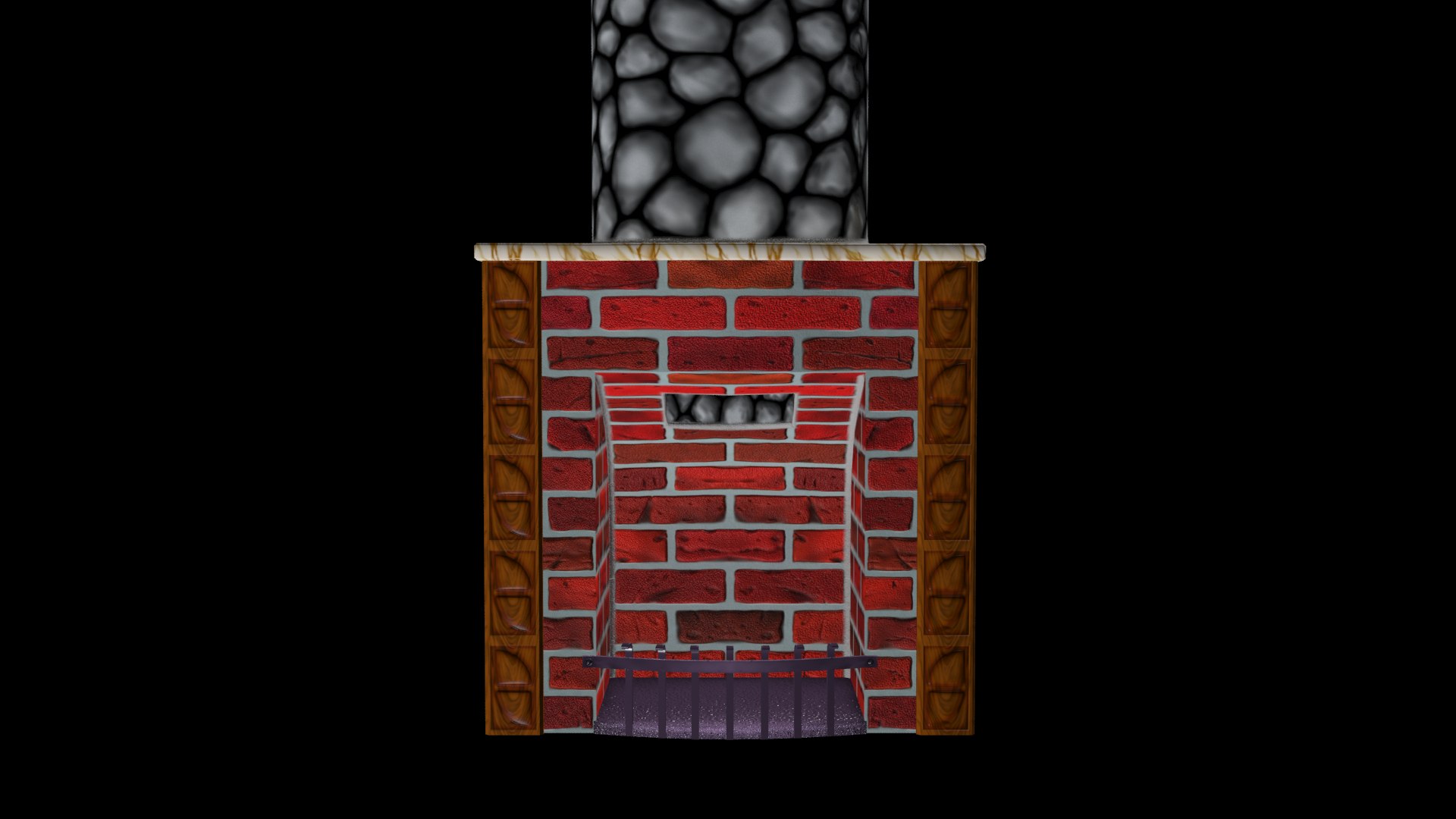 Wood Burning Furnace 3D Model - TurboSquid 1761405