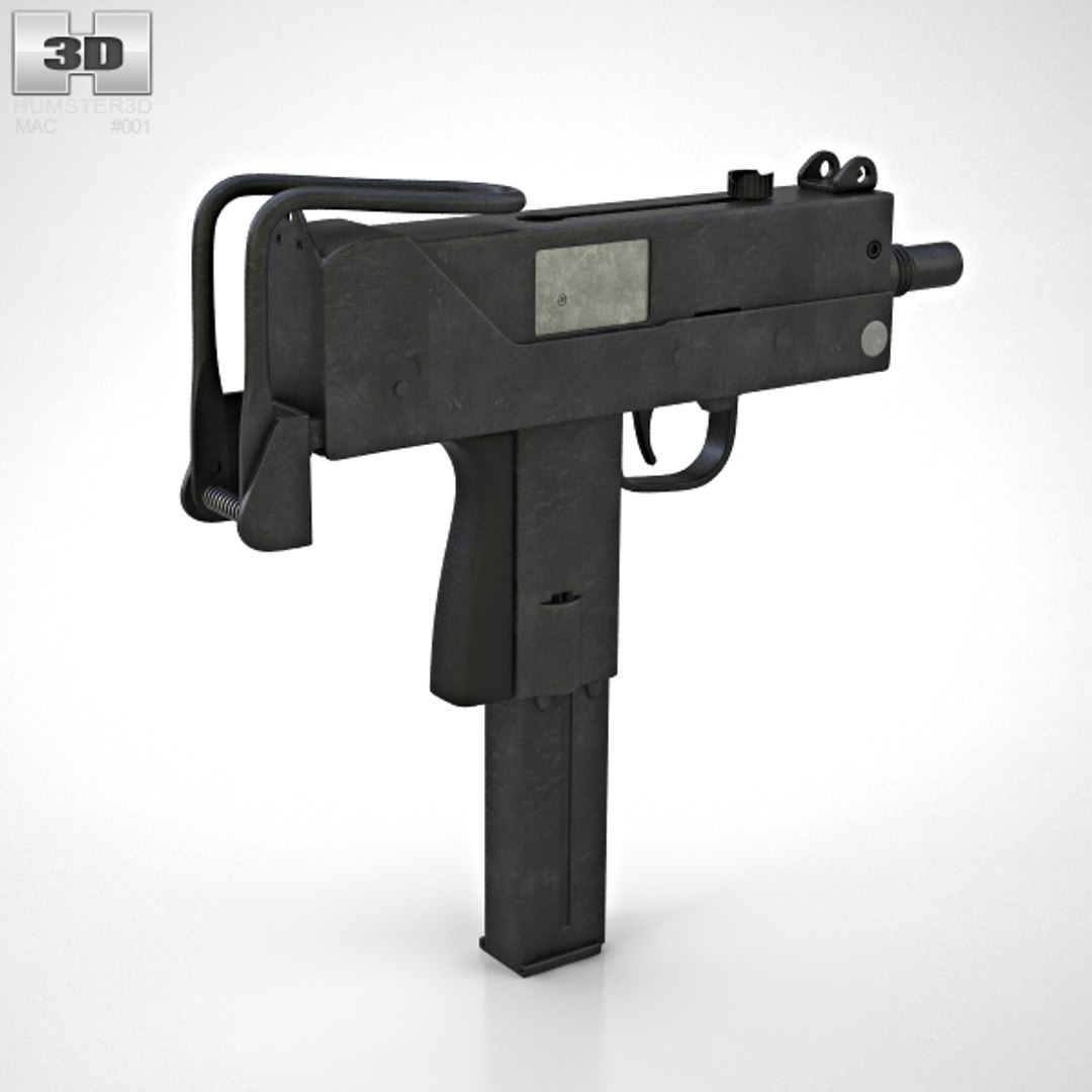 Ingram mac-10 mac 3D model - TurboSquid 1169445