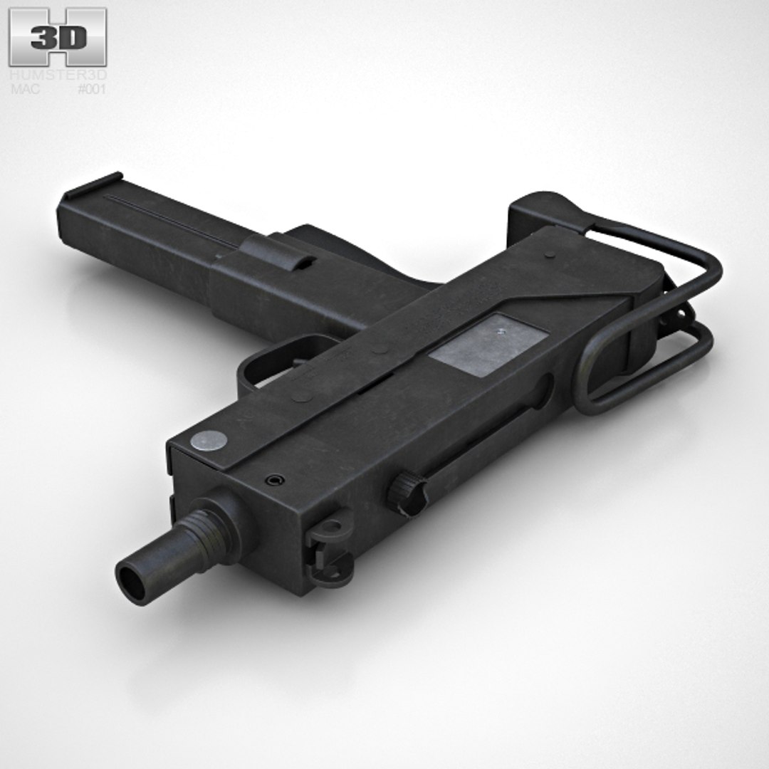 Ingram mac-10 mac 3D model - TurboSquid 1169445