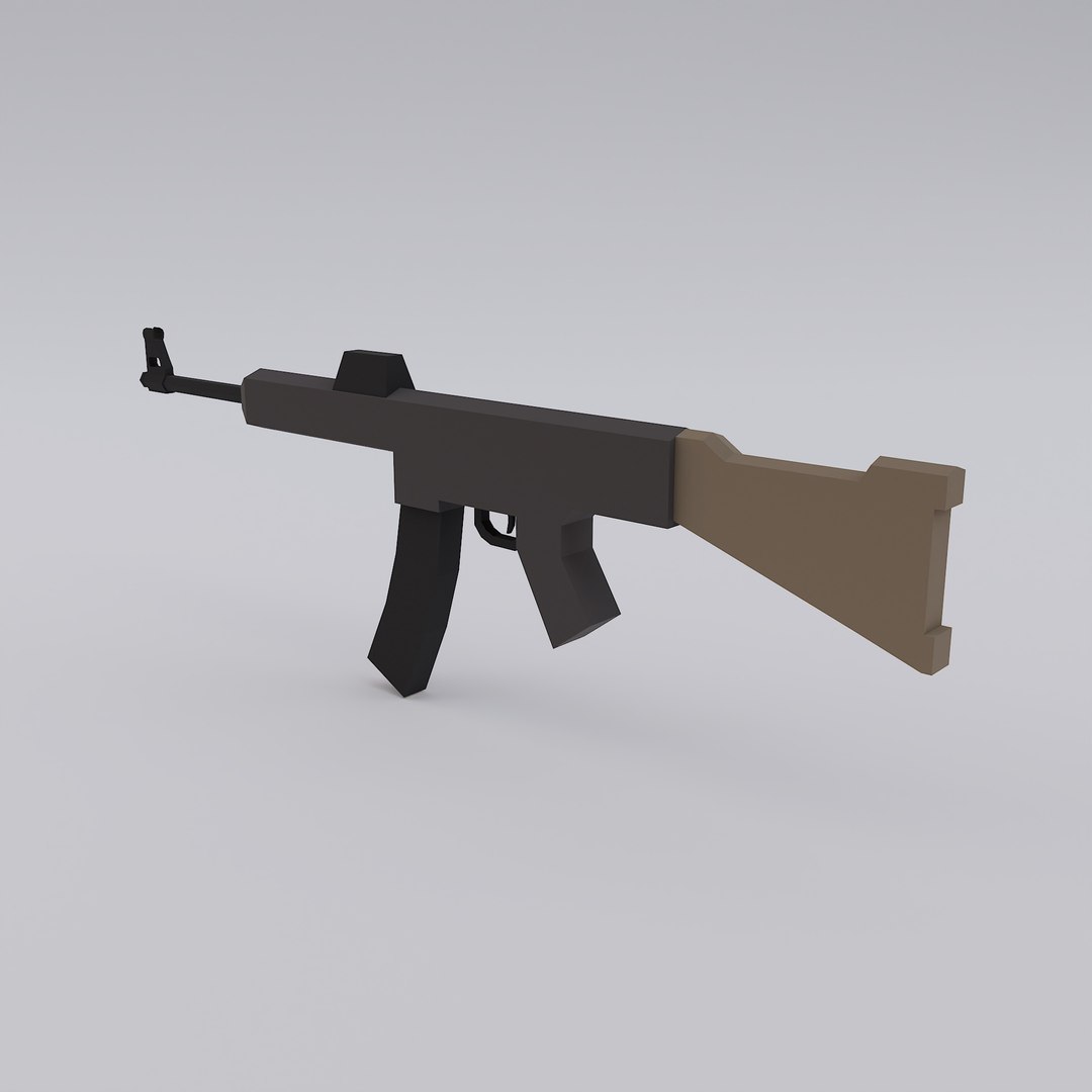 STG 45M Assault Rifle Model - TurboSquid 1993208