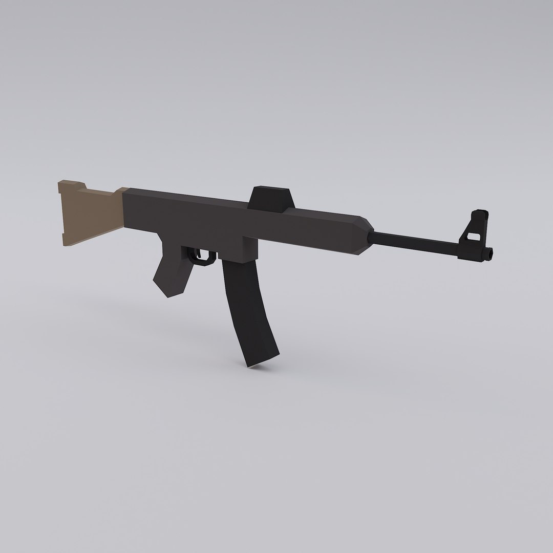 STG 45M Assault Rifle Model - TurboSquid 1993208