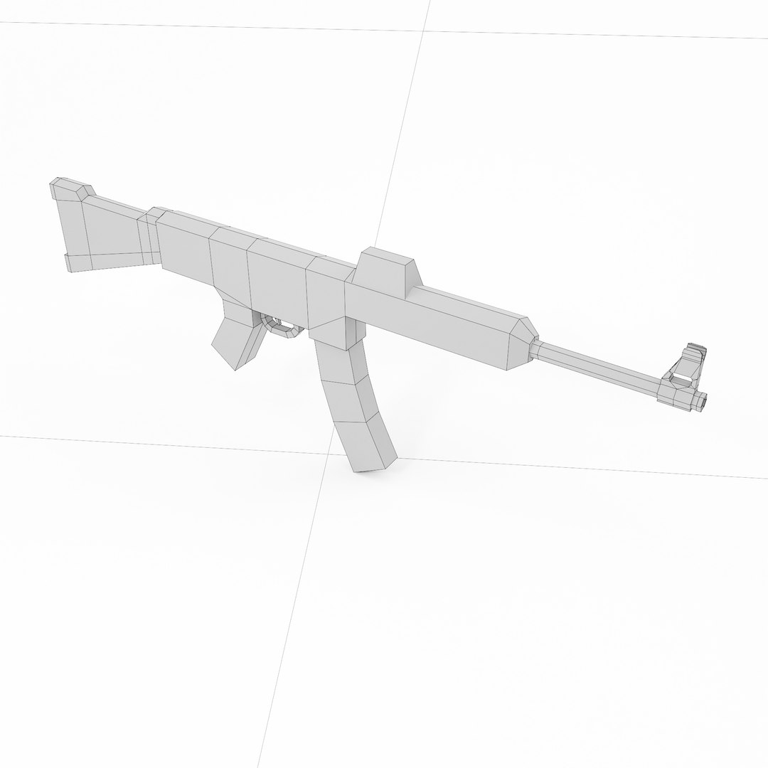 STG 45M Assault Rifle Model - TurboSquid 1993208