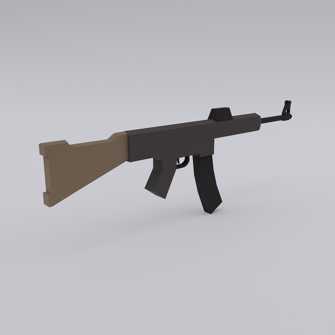 STG 45M Assault Rifle Model - TurboSquid 1993208