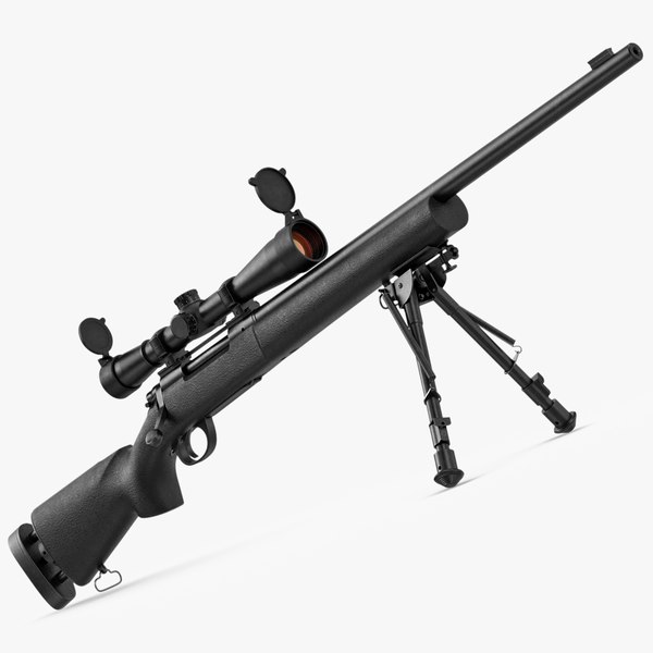 sniper rifle m24 3d ma