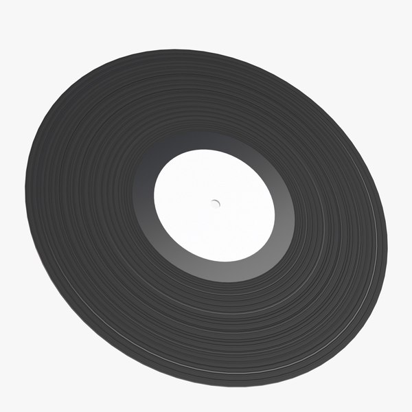 Vinyl phonograph record 3D - TurboSquid 1343063