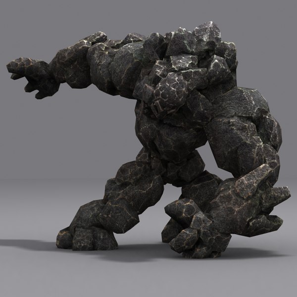 modelo 3d 3DRT - Golems elementales - TurboSquid 928670
