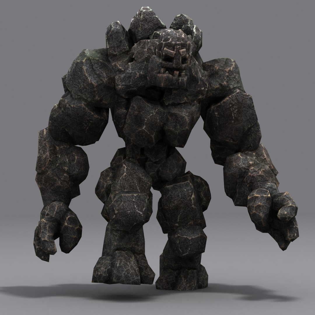 3DRT - Elementare Golems 3D-Modell - TurboSquid 928670