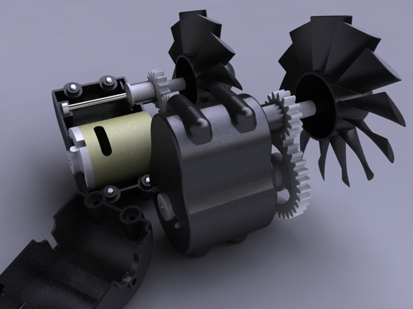 Turboprop Gear Box Assembly Max