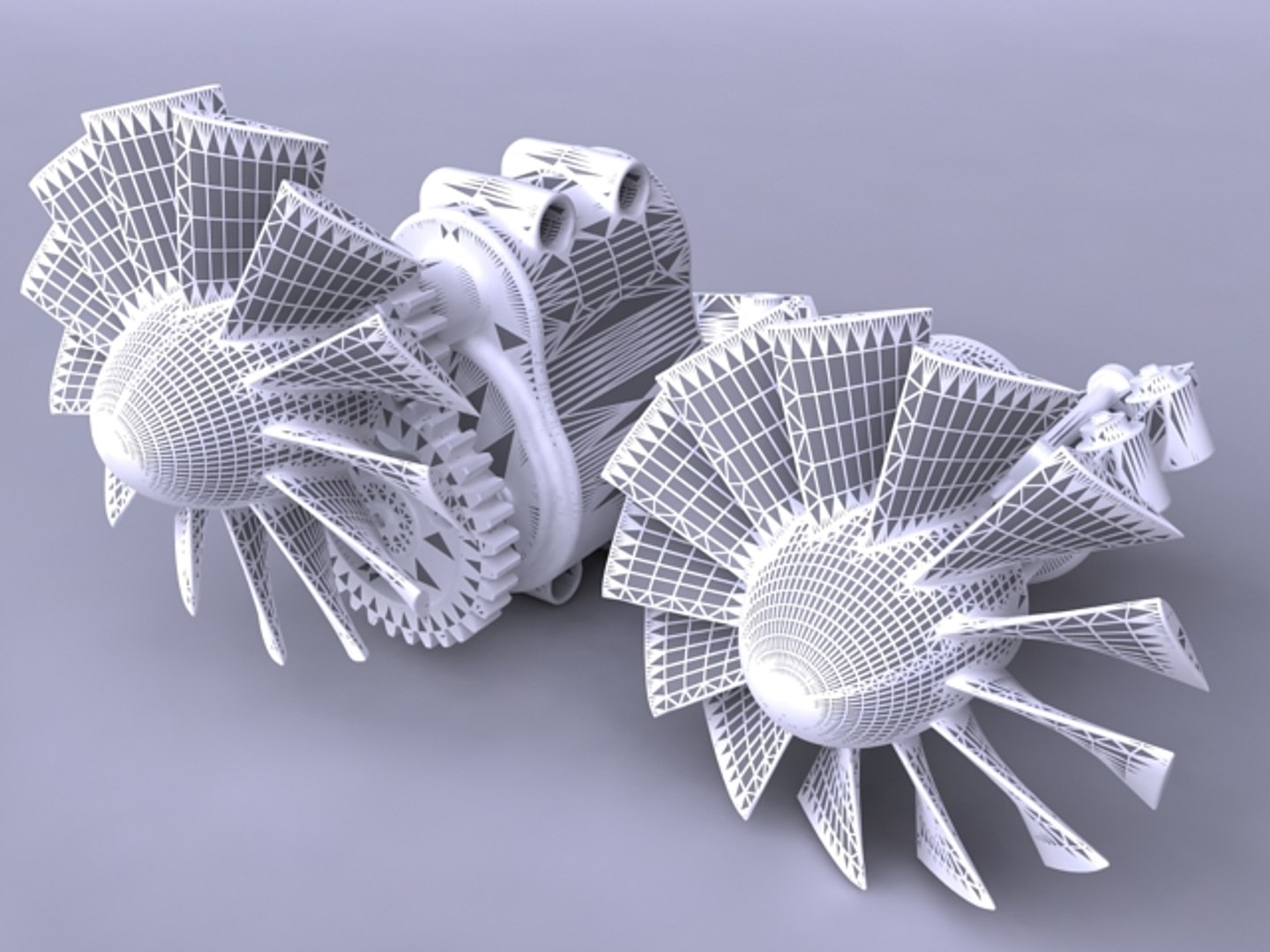 Turboprop Gear Box Assembly Max