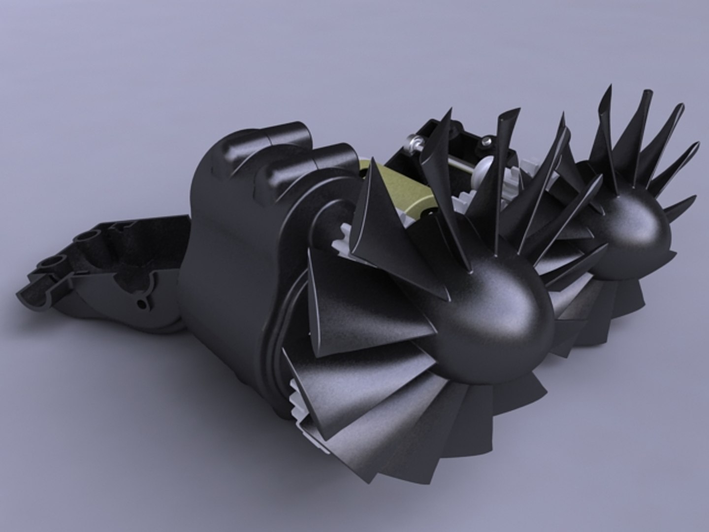 Turboprop Gear Box Assembly Max