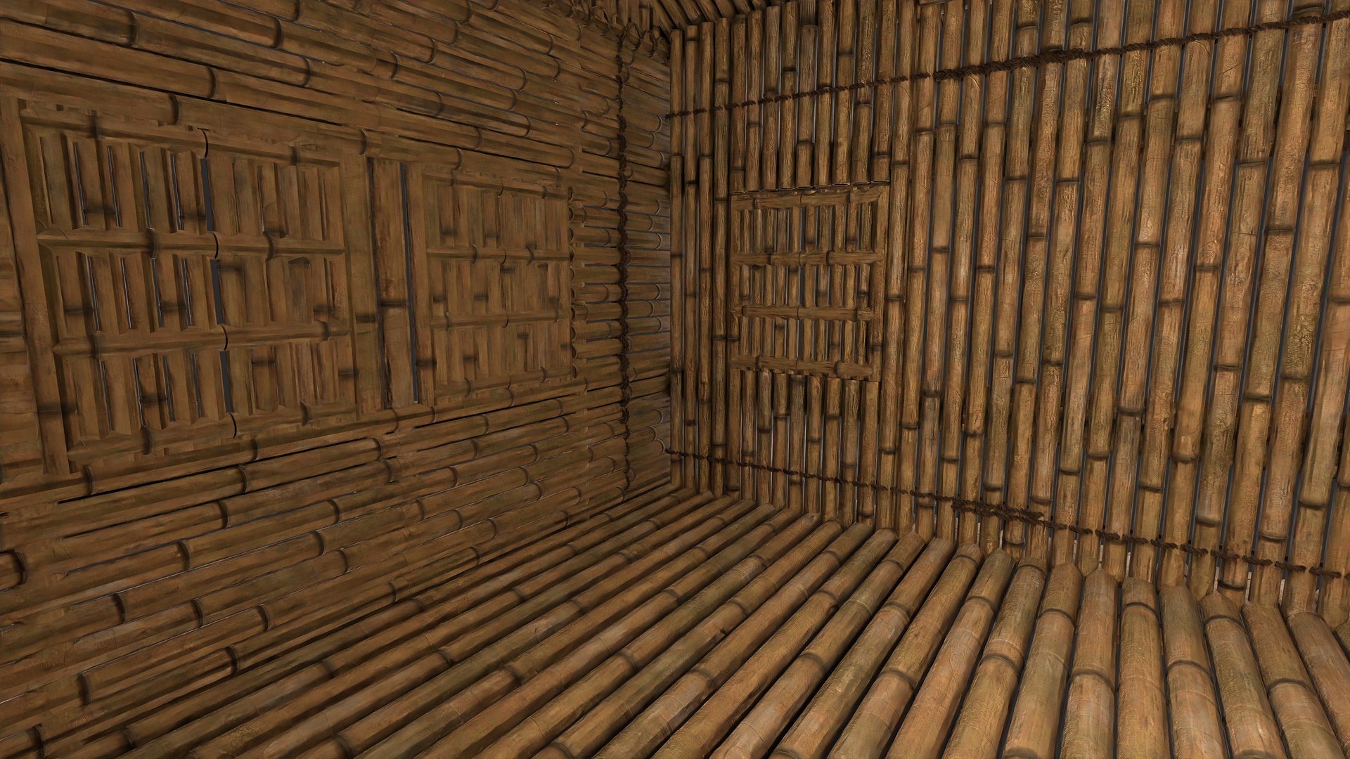Bamboo House 4 - Jungle Hut 3D Model - TurboSquid 2342270