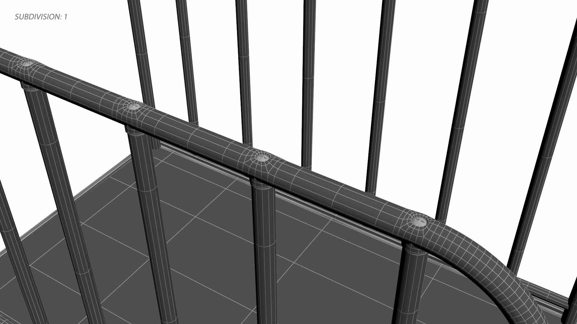 Platform Trolley 2 Push Brackets 3D Model - TurboSquid 1726110