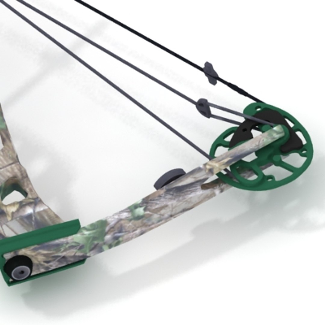 Compound Bow 3d Model