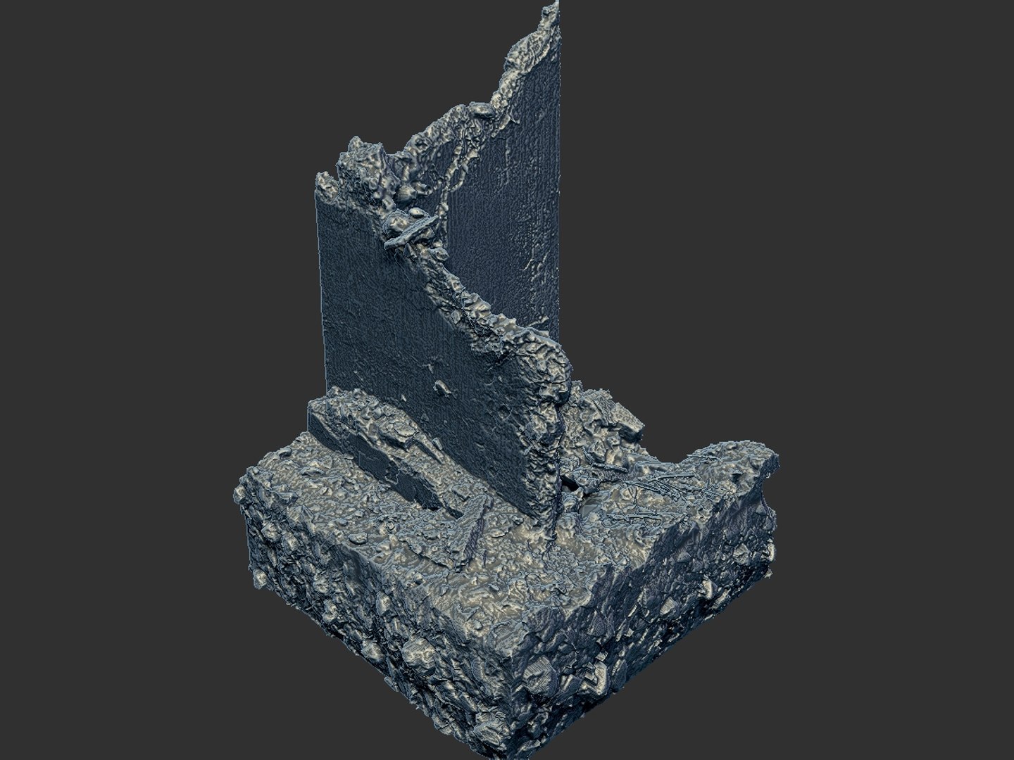 Concrete Rubble1 3D Model - TurboSquid 1722780