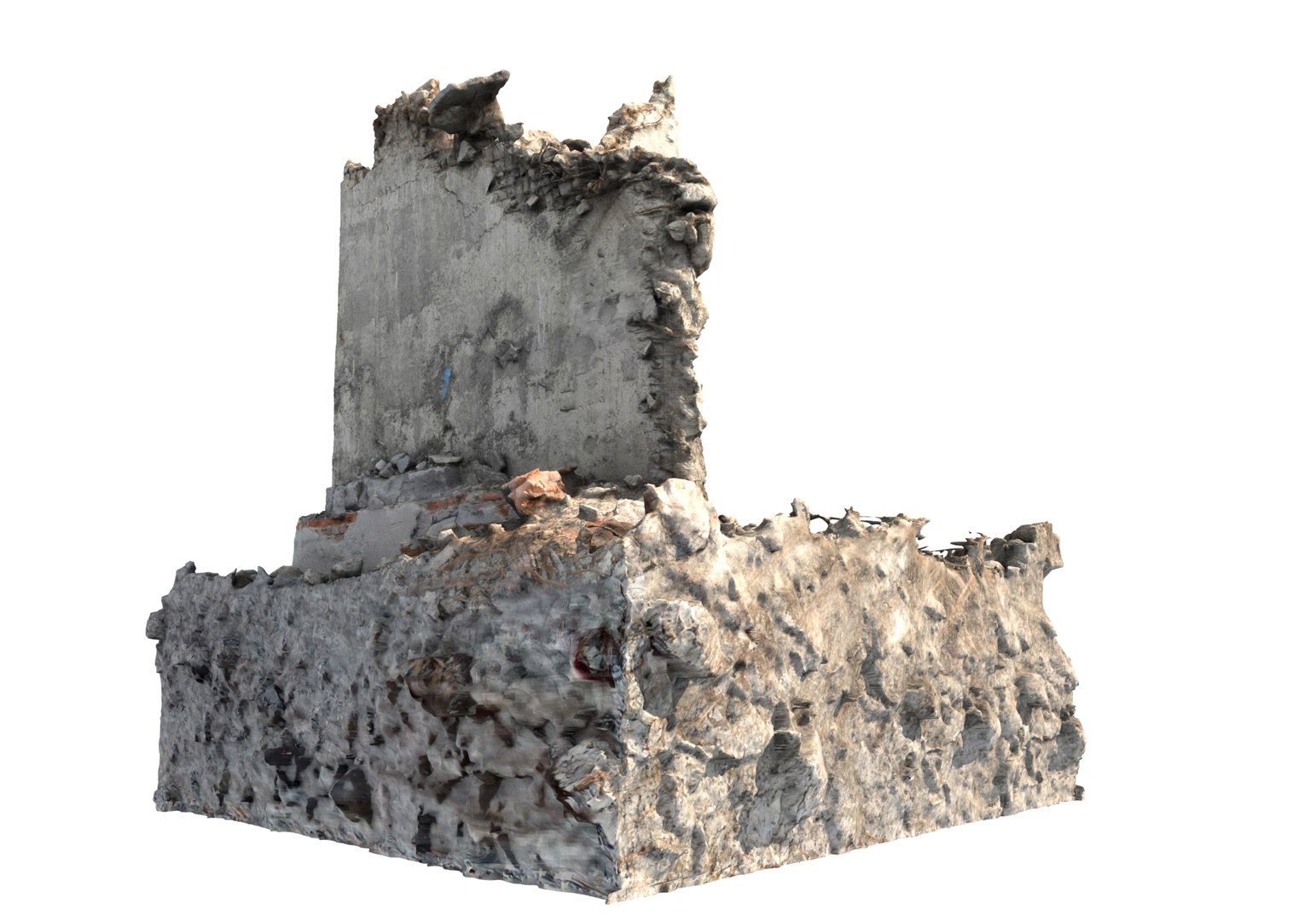 Concrete Rubble1 3D Model - TurboSquid 1722780