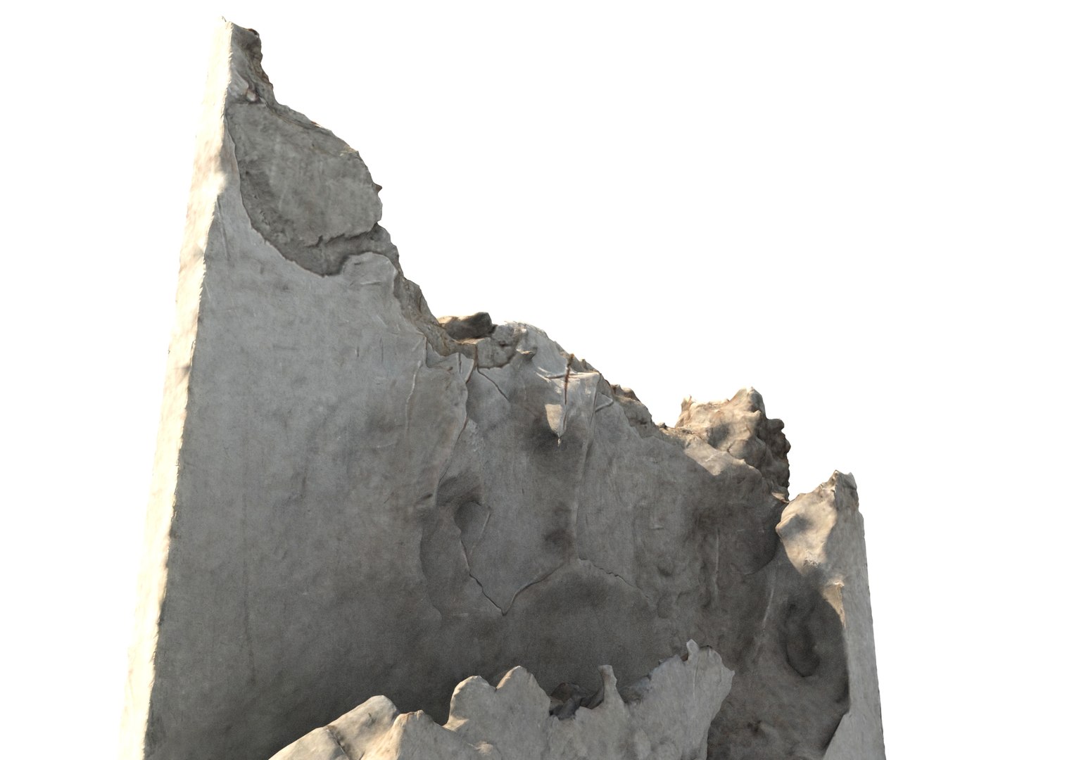 Concrete Rubble1 3D Model - TurboSquid 1722780