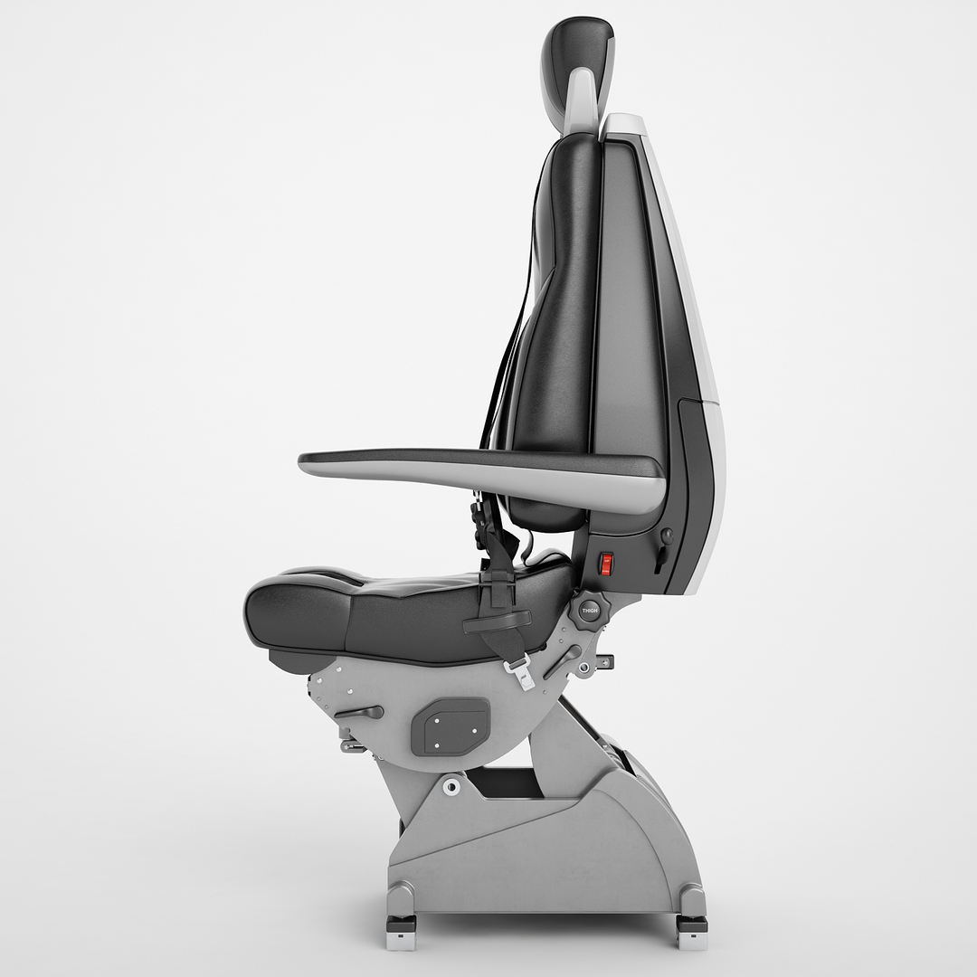 3D airplane pilot chair - TurboSquid 1270348