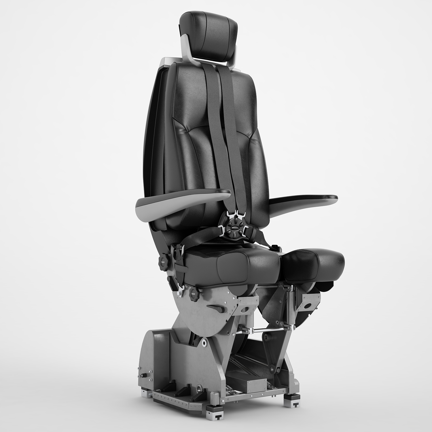 3D airplane pilot chair - TurboSquid 1270348