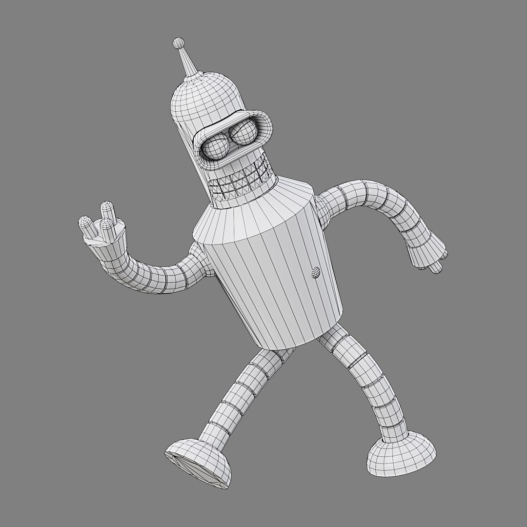 3D Bender Robot - TurboSquid 1732076